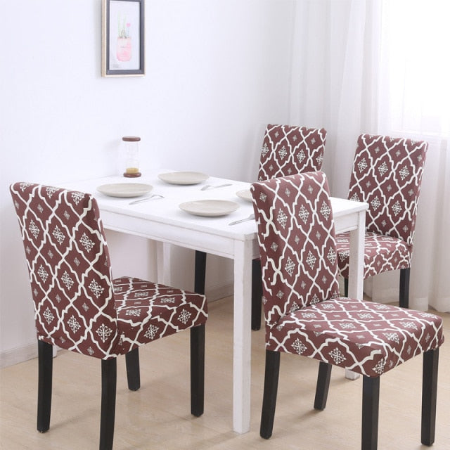 Premium Dining Chair Covers Dining Room Chair Covers Stretch Fit Little Jax
